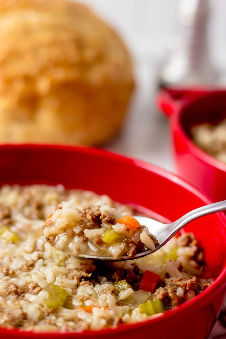 Beef Rice Soup Recipe - Quick & Easy Recipe- The Spring Mount 6 Pack