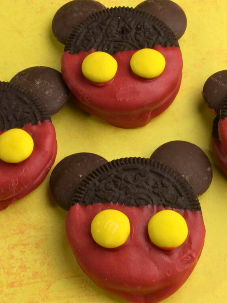 No-Bake Mickey Mouse Cookies That Bring the Disney Magic to Snack Time ...