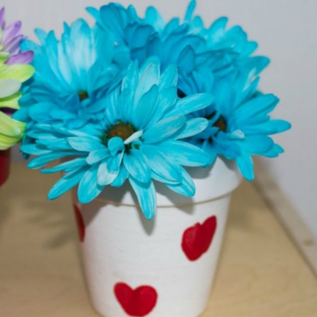Valentine's Day Flower Pot Craft - Our WabiSabi Life