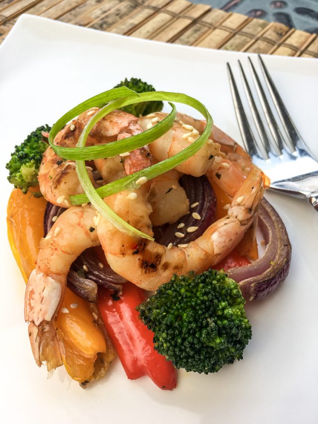 Asian Shrimp | Roasted Shrimp with Vegetables | Our wabi Sabi Life
