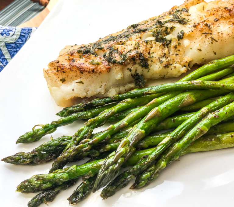 Easy Cod Recipe with Garlic Herb Butter - Keto Approved - Our WabiSabi Life
