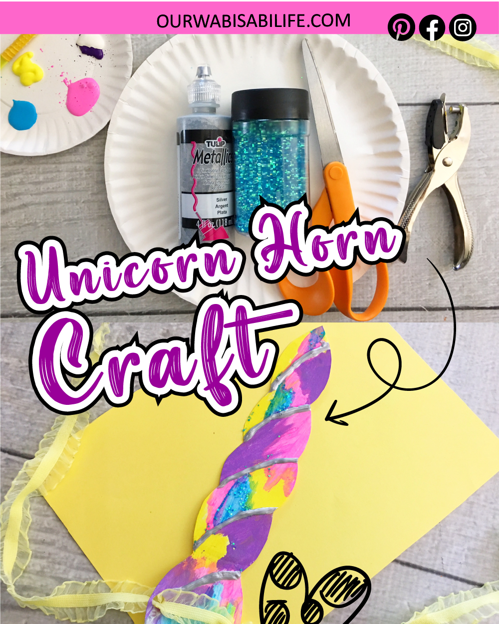 Unicorn Horn Craft - Our WabiSabi Life