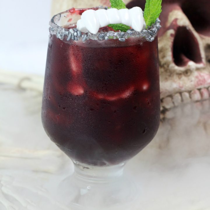 Vampire Drink Halloween Cocktail - Our WabiSabi Life