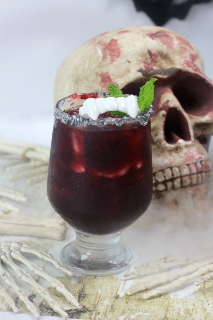 Vampire Drink Halloween Cocktail - Our WabiSabi Life