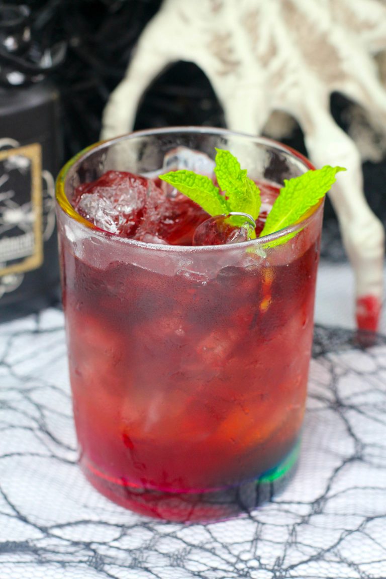 Blood Orange Cocktail | Witches Blood Cocktail | Our Wabi Sabi Life