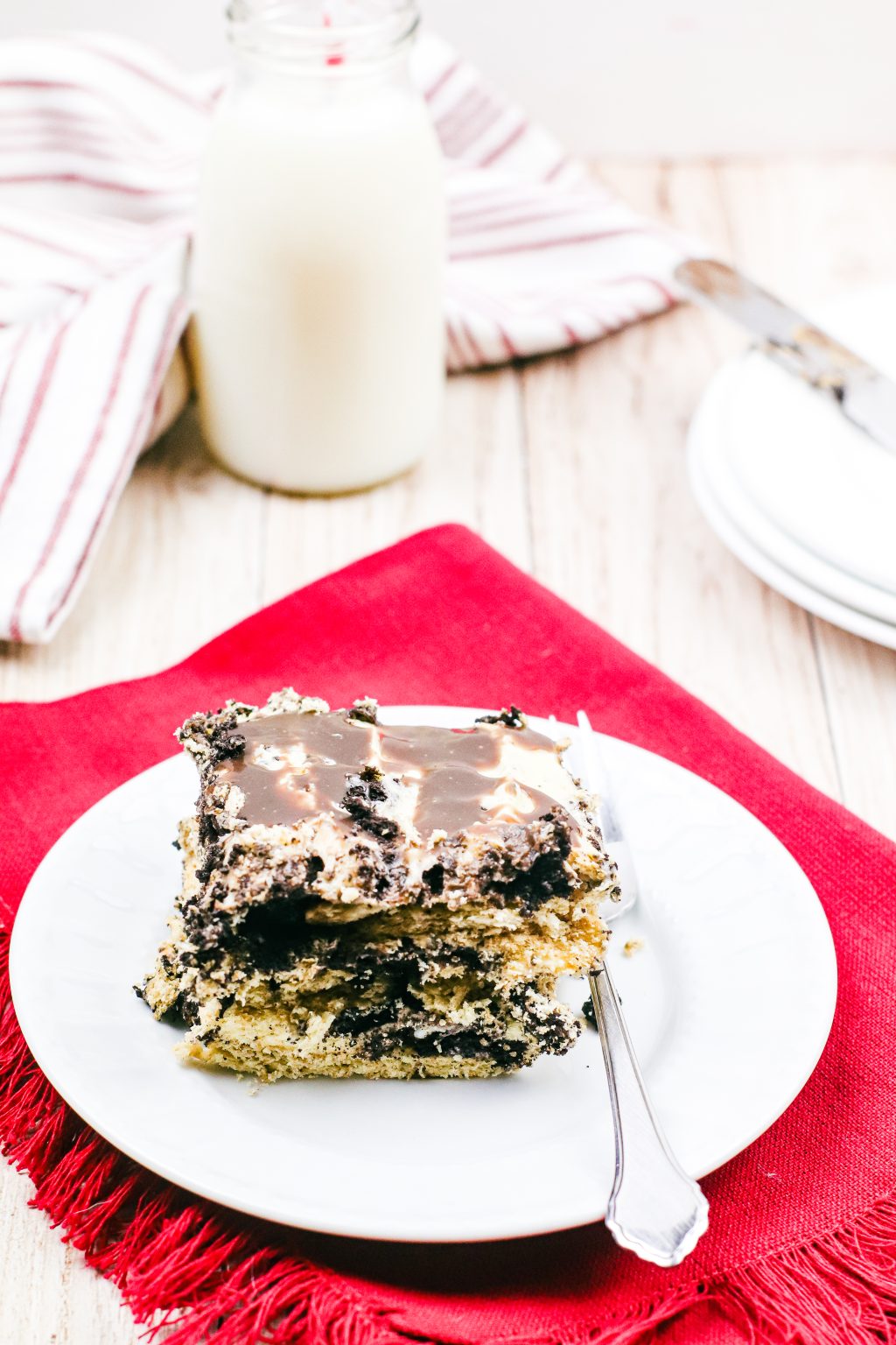 No Bake Oreo Cheesecake Icebox Cake - Our WabiSabi Life