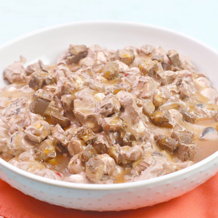 How to Make Caramel Apple Fluff - Our WabiSabi Life