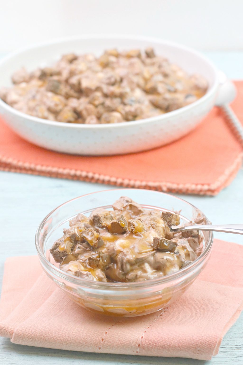 How to Make Caramel Apple Fluff - Our WabiSabi Life