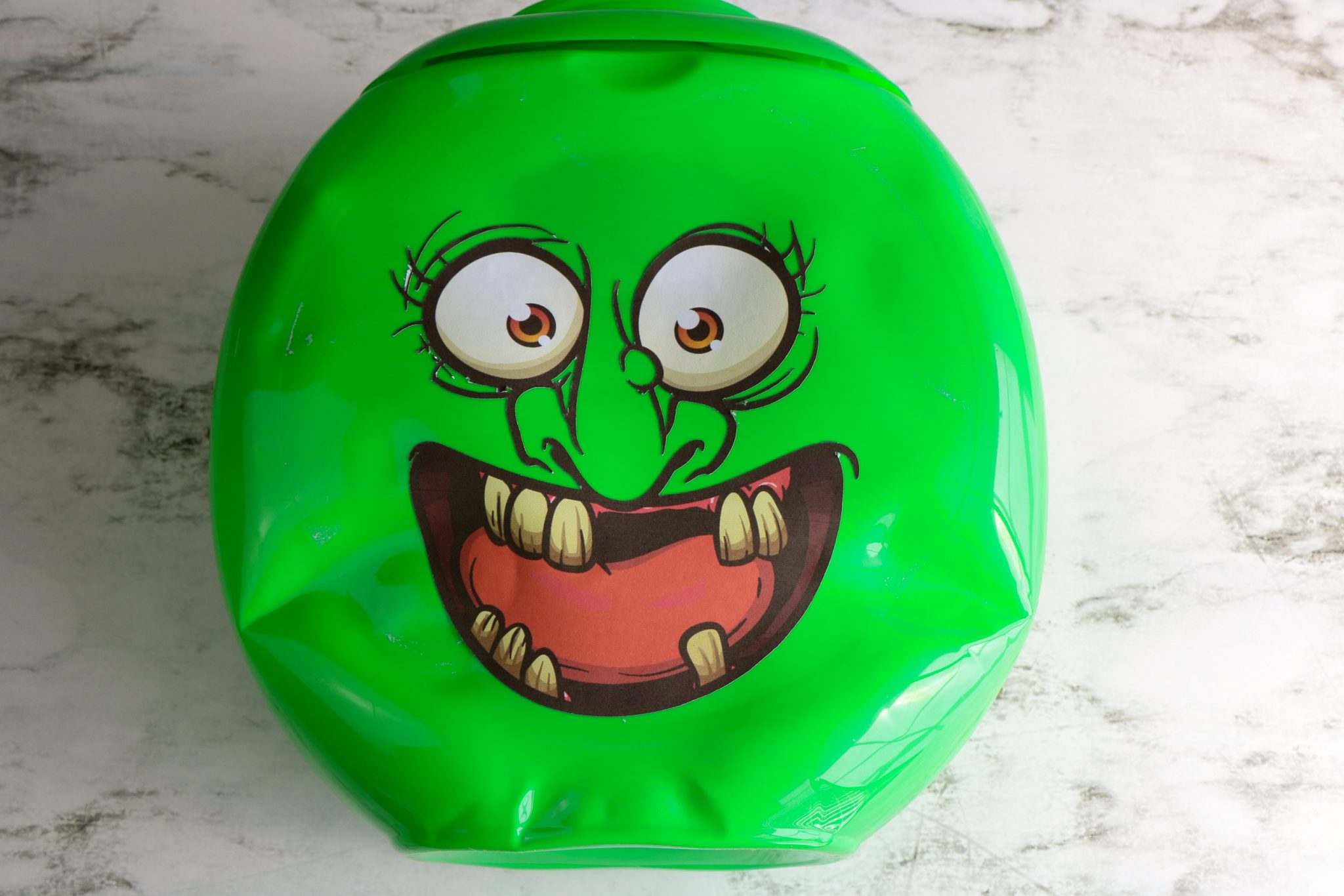 Halloween Witch from Upcycled Gain Container - Our WabiSabi Life