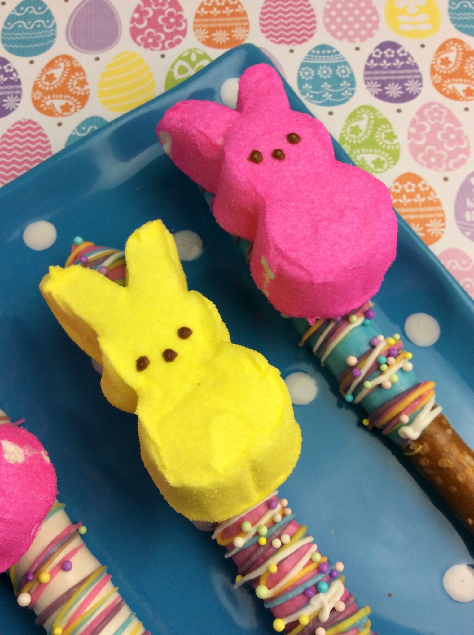 How to Make Adorable Easter Pretzels with Peeps - Our WabiSabi Life