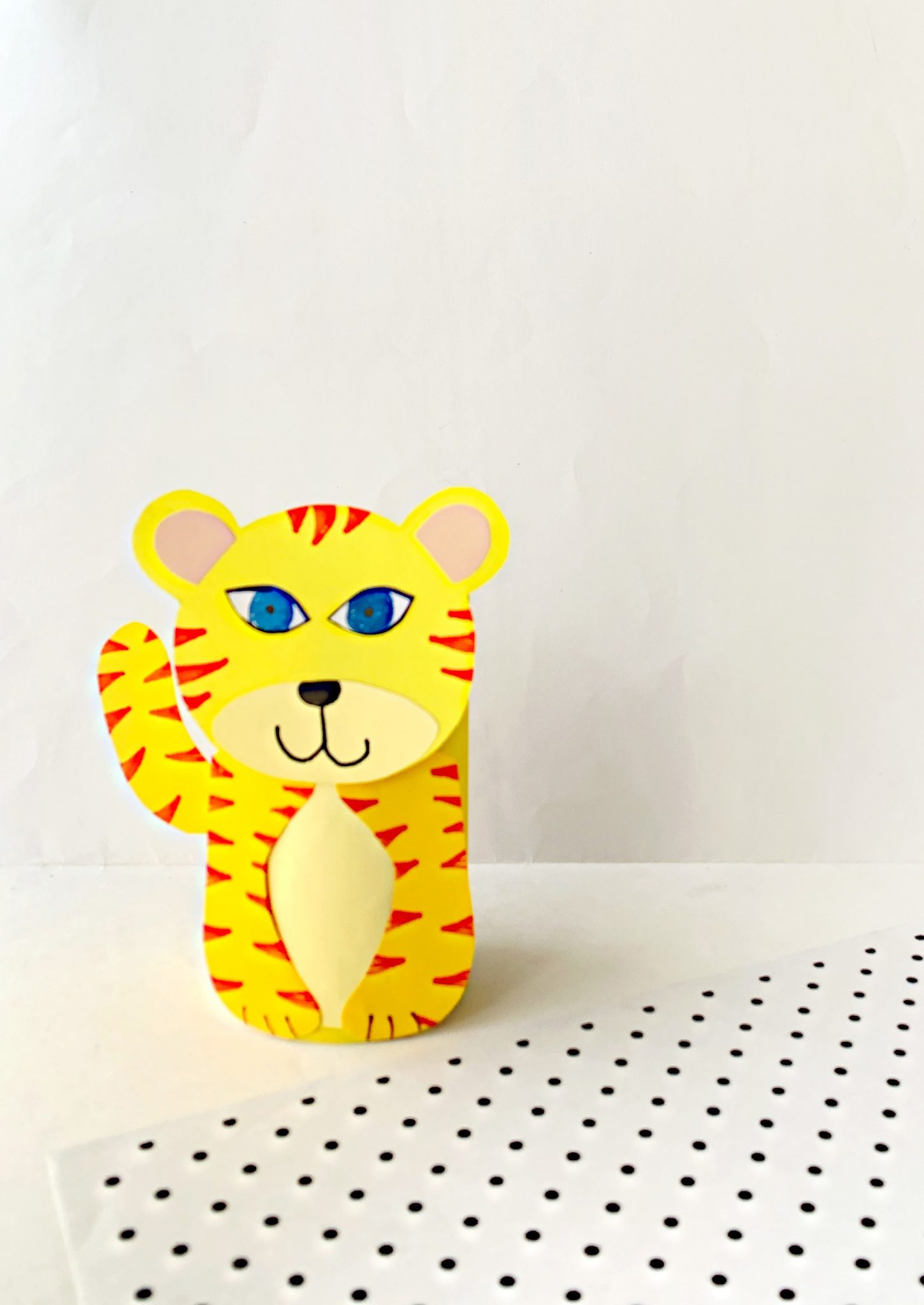 How to Make Your Own Toilet Paper Roll Tiger - Our WabiSabi Life