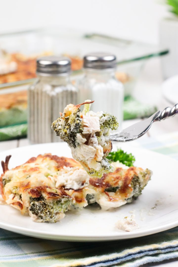The Best Broccoli Chicken and Cheese Casserole - Our WabiSabi Life
