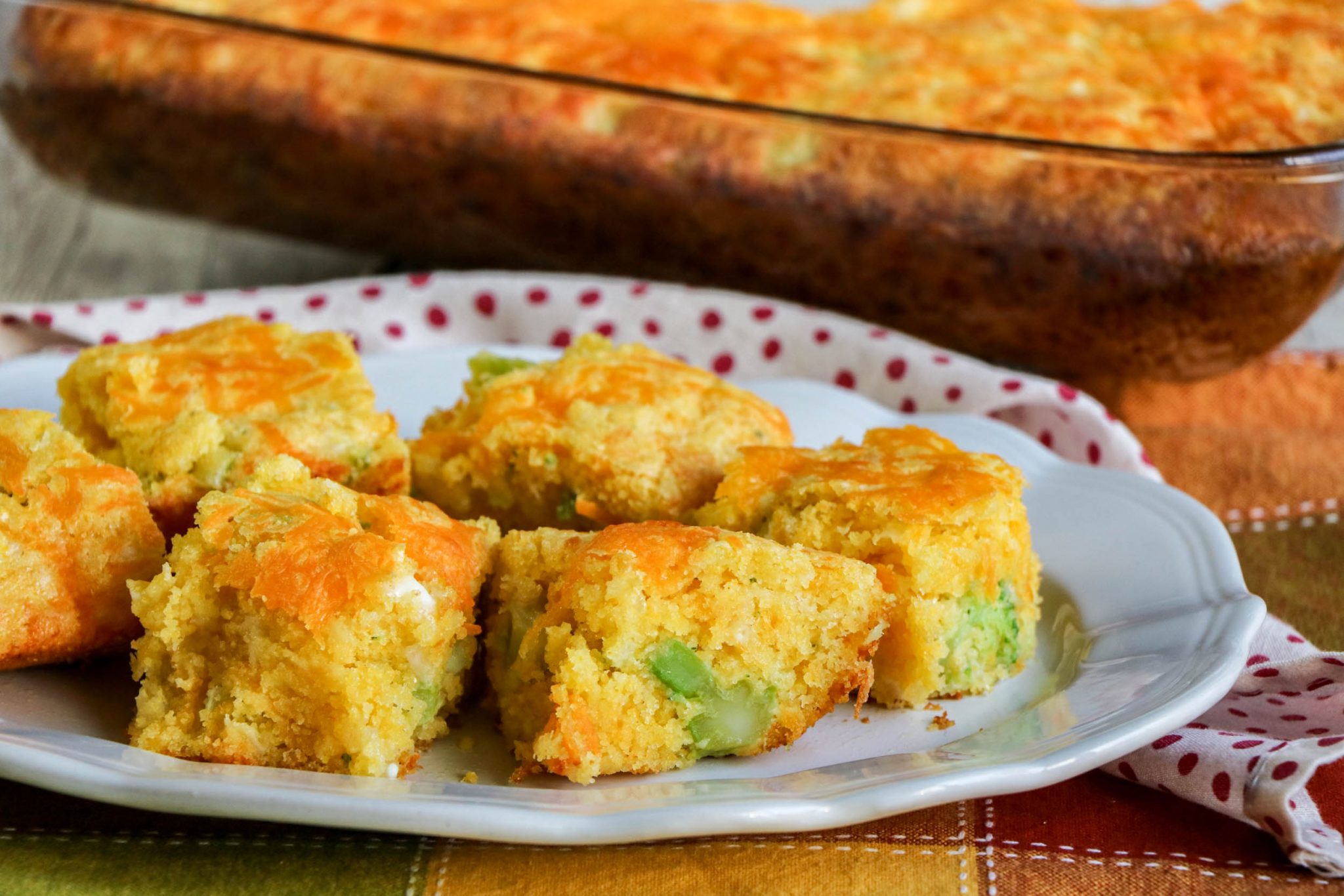 The Best Broccoli Cheese Cornbread Recipe - Our WabiSabi Life