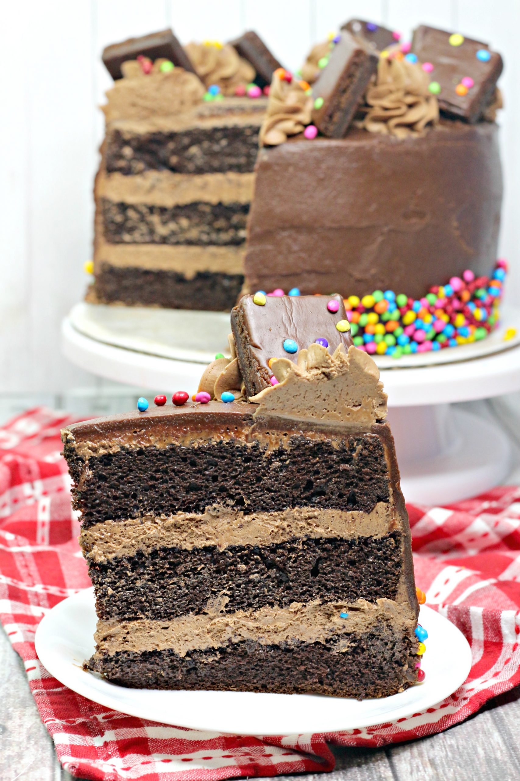 The Best Cosmic Brownie Cake Ever - Our WabiSabi Life