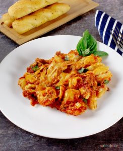 Incredible Easy Unstuffed Shells Casserole - Our WabiSabi Life