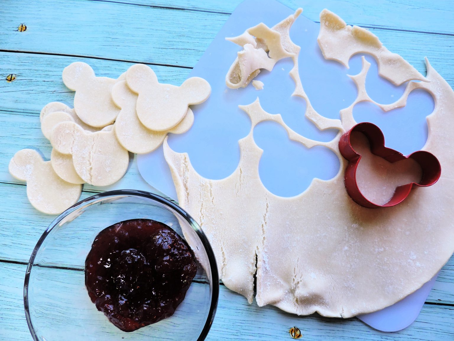 The Best Copycat Mickey Mouse Pie Crust Cookies - Our WabiSabi Life