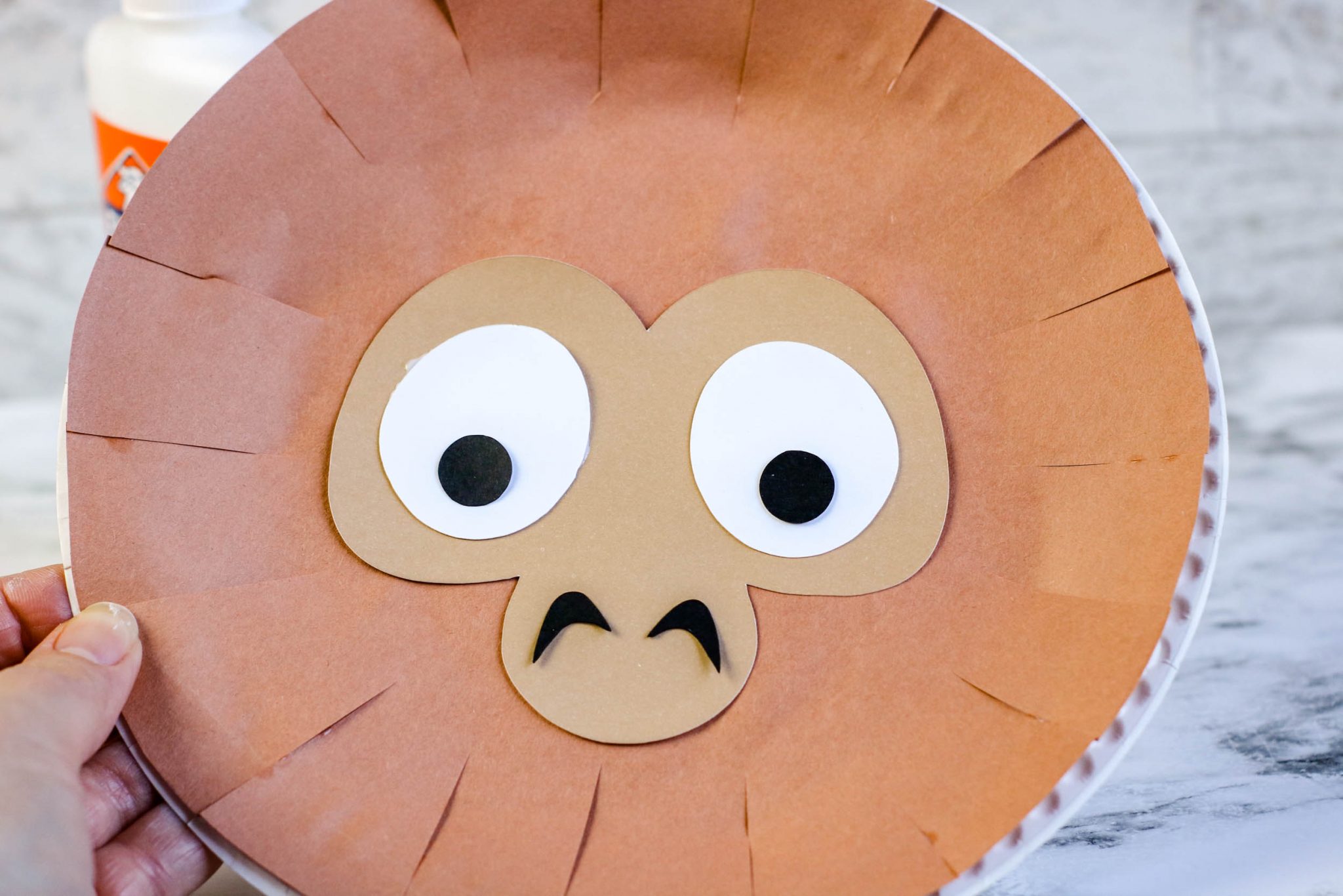 Easy Monkey Puppet Craft for Kids - Our WabiSabi Life