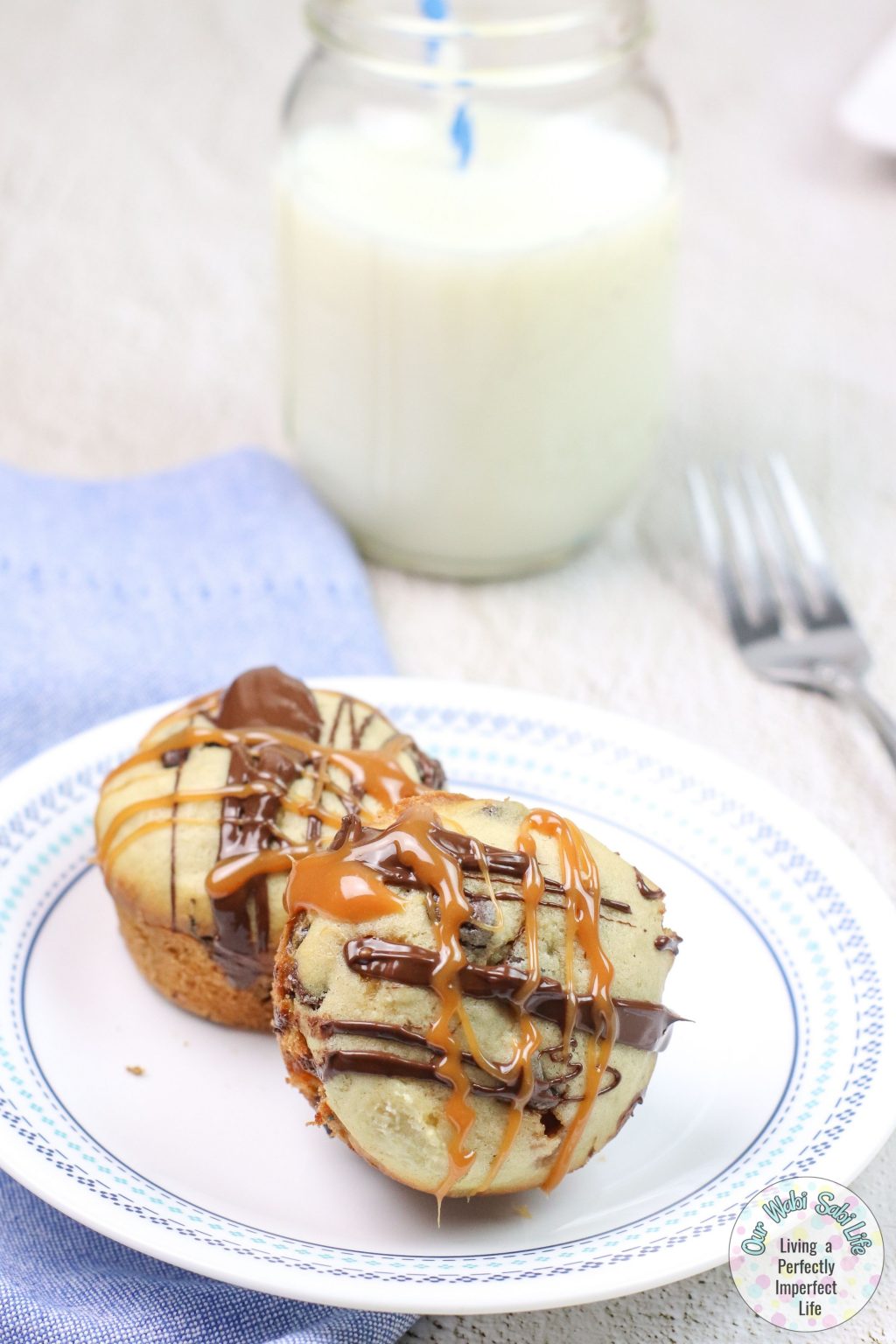 The Best Chocolate Chip Caramel Muffins Recipe - Our WabiSabi Life