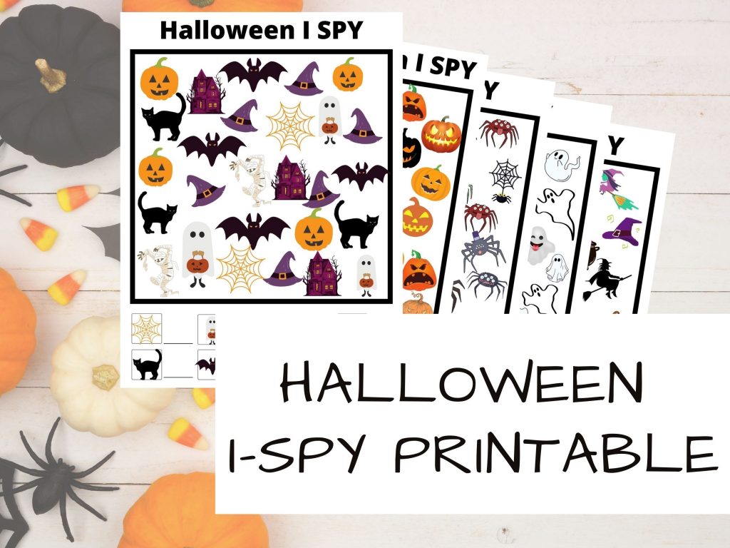 Halloween I Spy Printable - Our WabiSabi Life