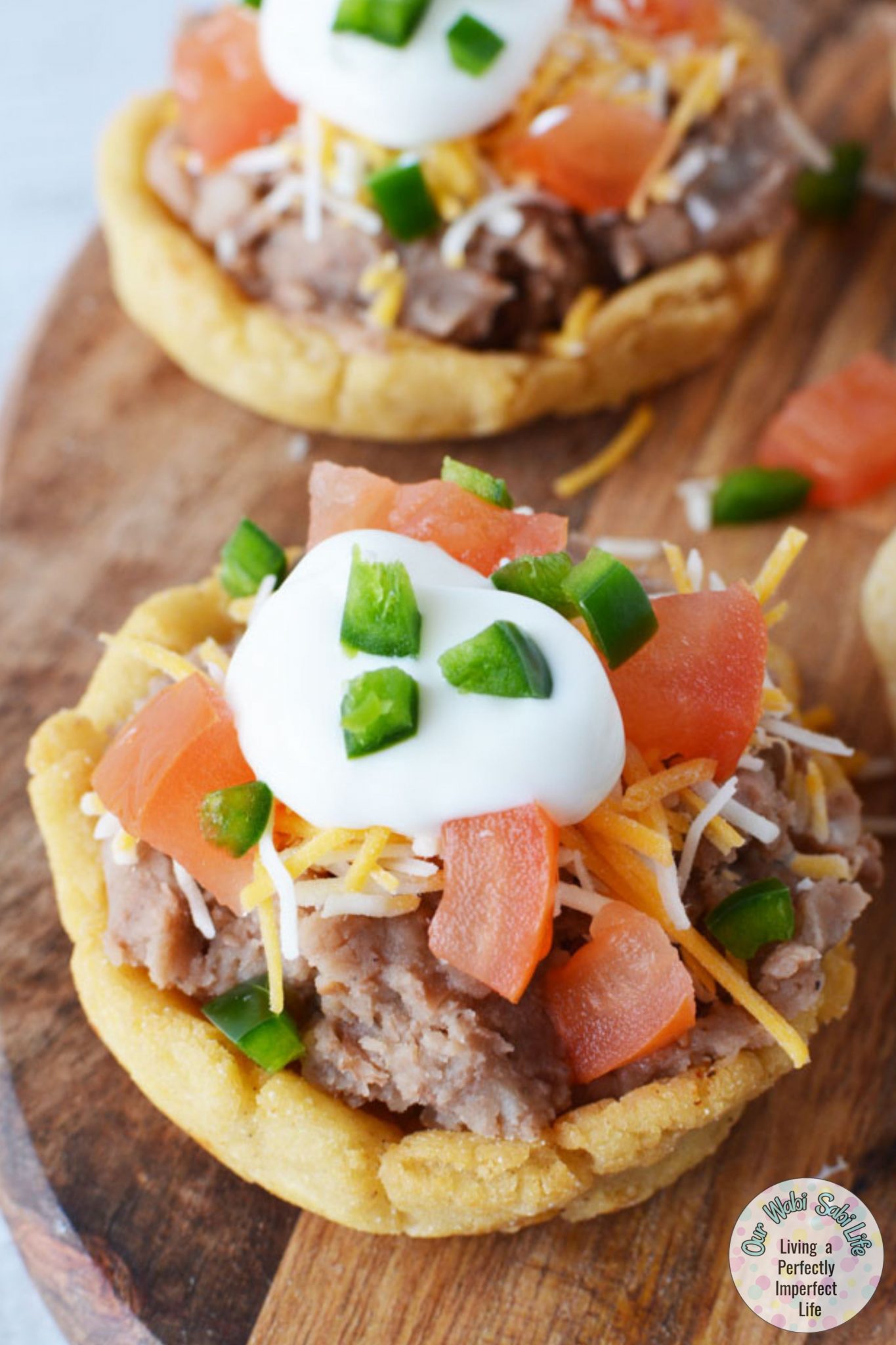 The Easiest Mexican Sopes Recipe Ever - Our WabiSabi Life