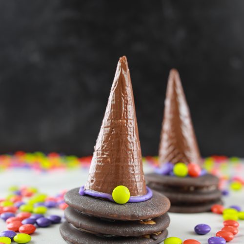 Easy Witch Hat Cookies - Our WabiSabi Life