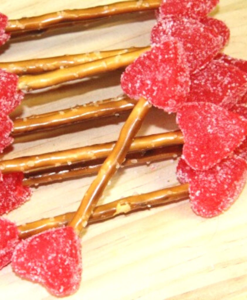 Last Minute Valentines day treat - Cupid's Arrows Treats
