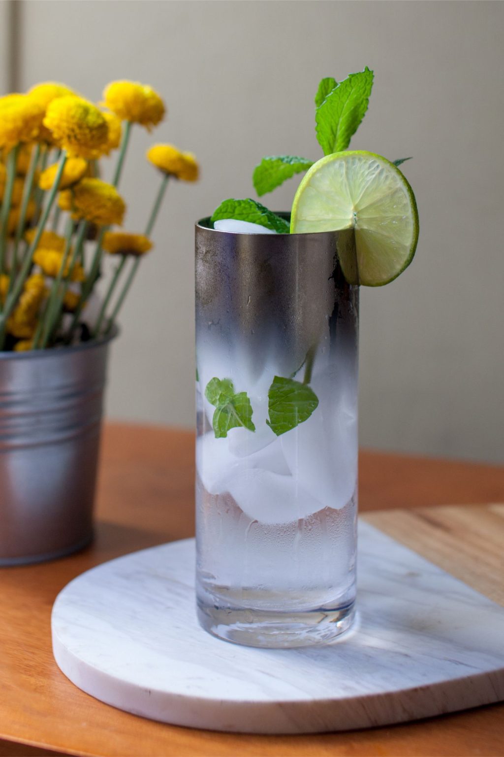 Sparkling Mint Mojitos | Mint Mojito Cocktail | Our Wabi Sabi Life