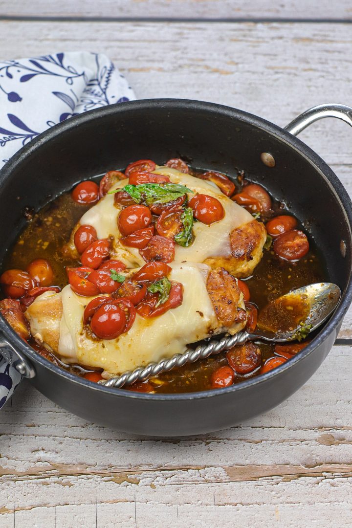 Caprese Chicken Recipe - Our WabiSabi Life