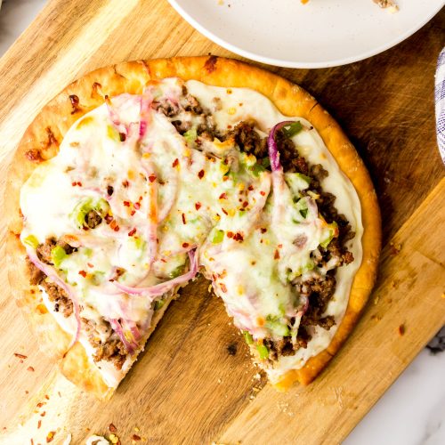 Ground Beef Pizza - Our WabiSabi Life
