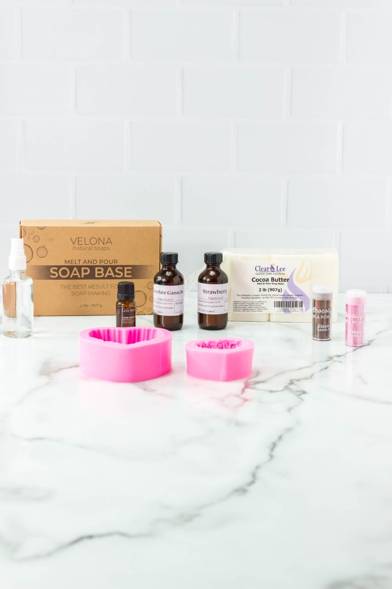 Homemade Heart Shaped Soap - Our WabiSabi Life