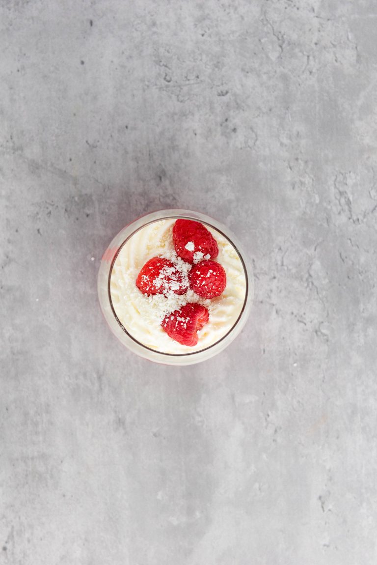 Decadent Raspberry White Chocolate Mousse - Our WabiSabi Life