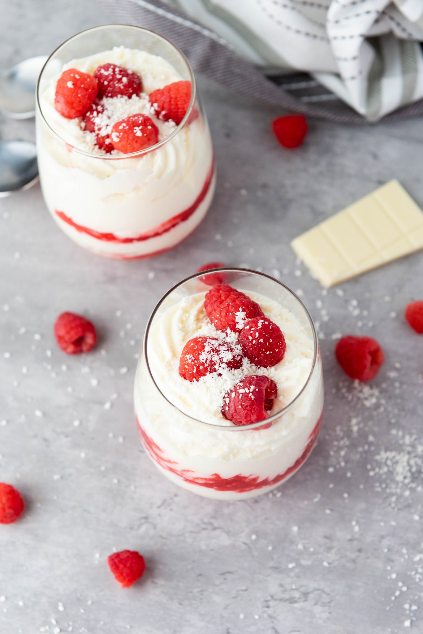 Decadent Raspberry White Chocolate Mousse - Our WabiSabi Life