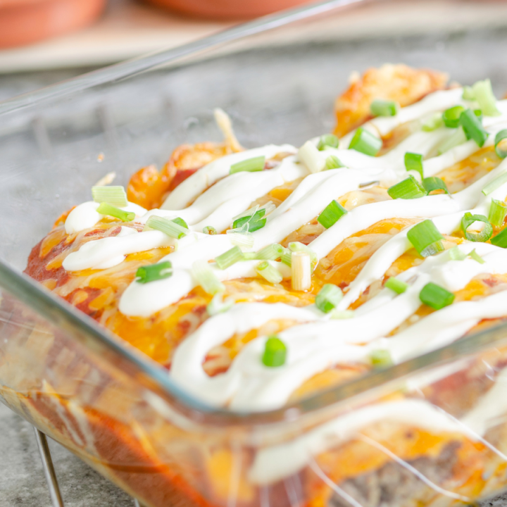 Beef Enchilada Casserole: Easy Family Dinner - Our WabiSabi Life