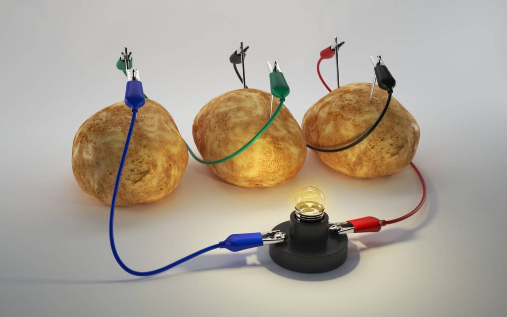 🌟 Potato Power: How a Single Boiled Potato Can Light Up a Room for 40 ...