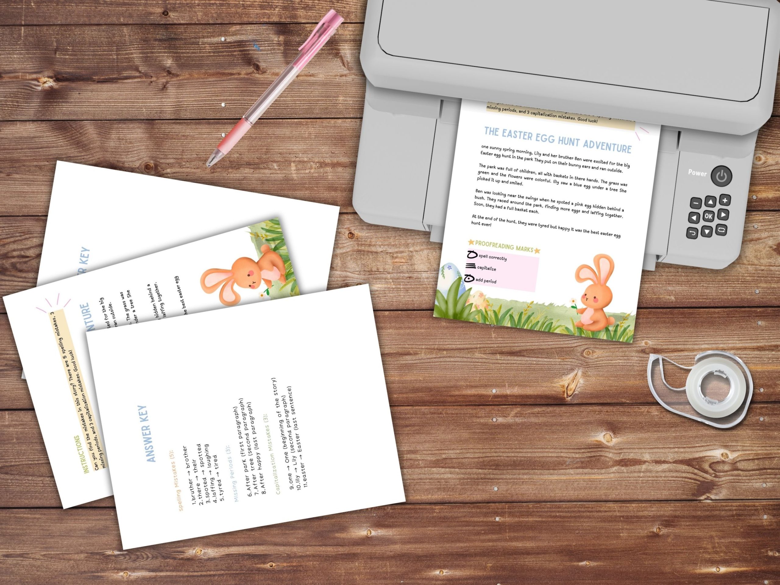 Free Easter Egg Hunt Adventure Printable - Our WabiSabi Life