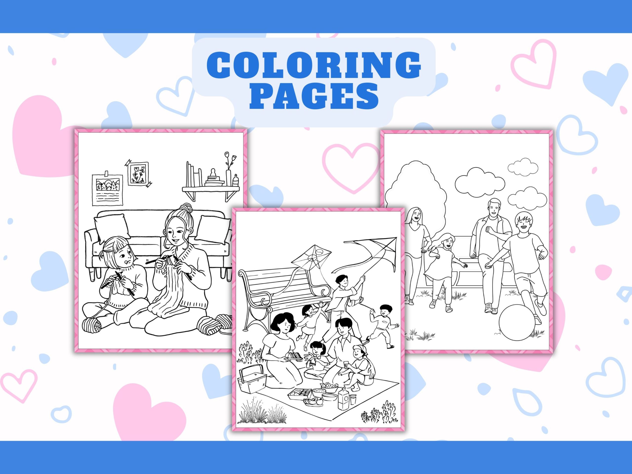 Free Family Portrait Booklet Printable - Our WabiSabi Life