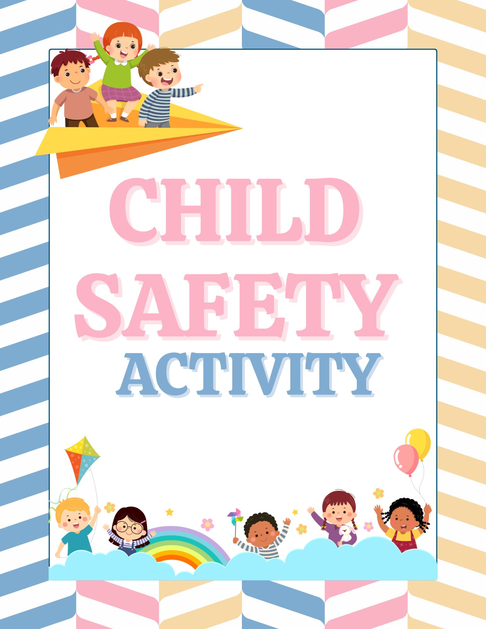 Free Child Safety Activities Printable - Our WabiSabi Life