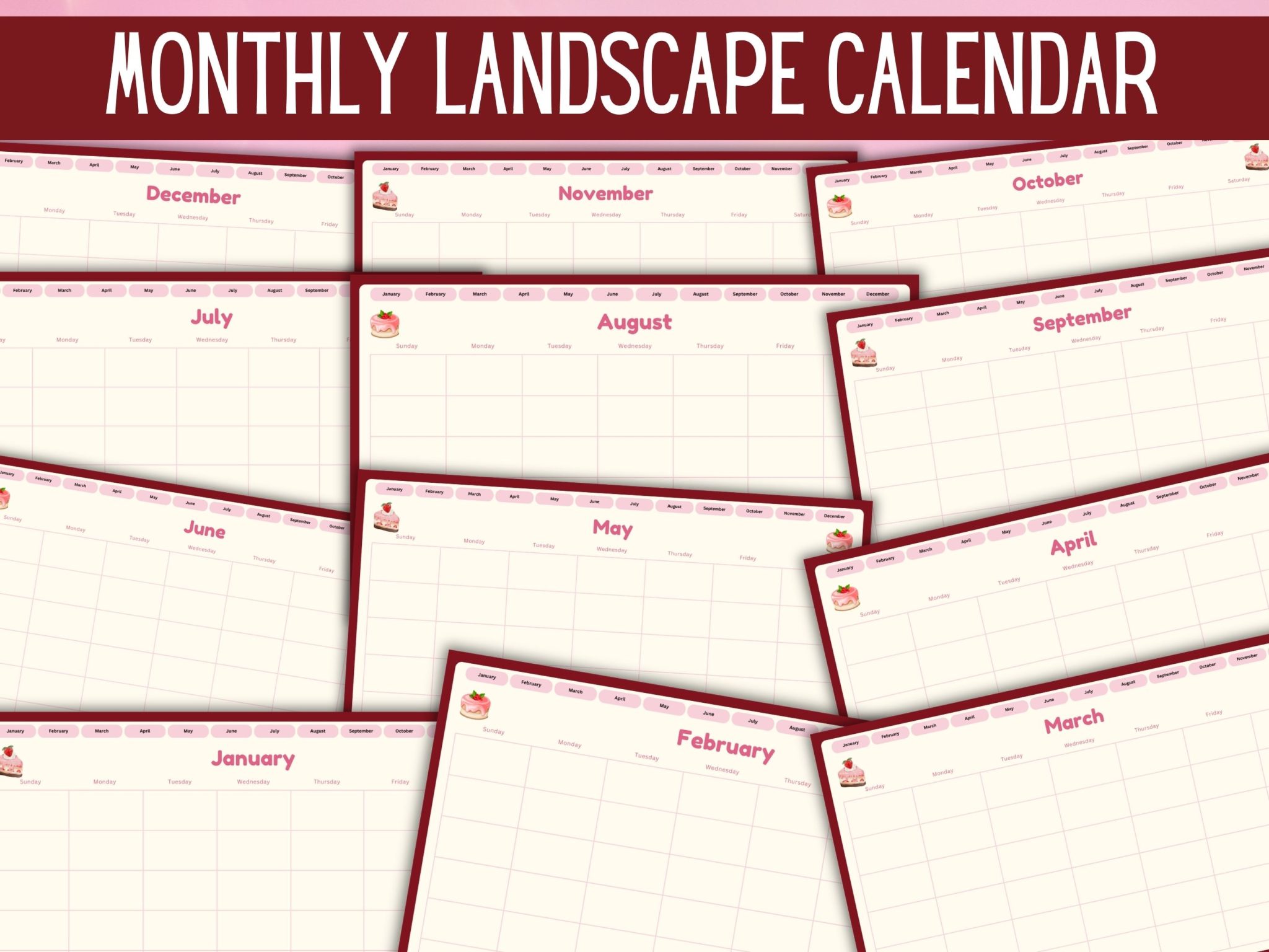 Free Bakers And Treat Makers Digital Planner - Our WabiSabi Life